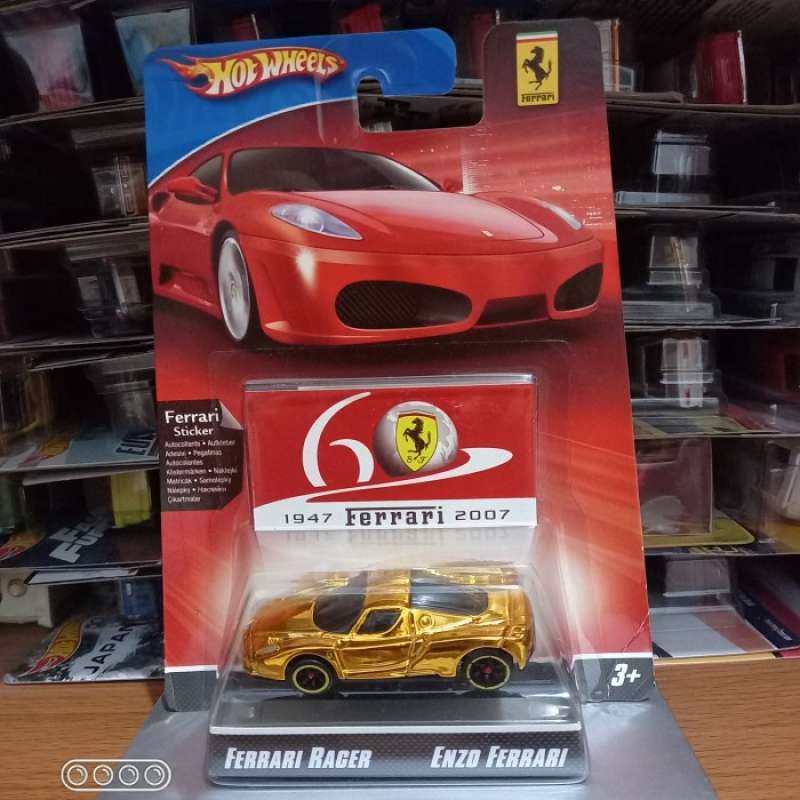 Promo Hotwheels Ferrari Racer Enzo Ferrari Gold Emas Diskon 23% di ...