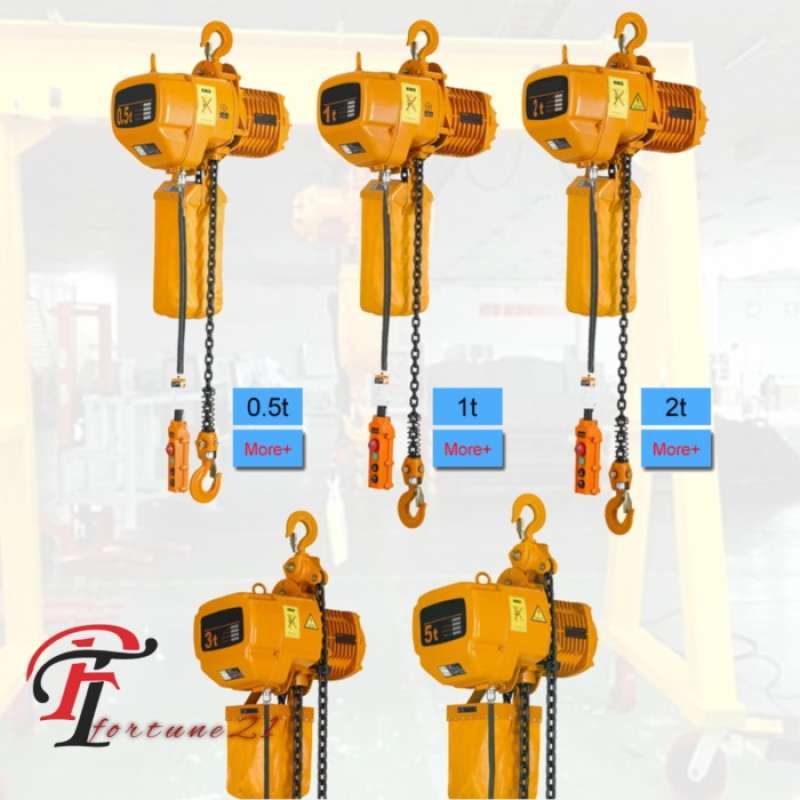 Promo KARTOL LISTRIK CHAIN HOIST 5 TON 6 METER ALAT ANGKUT KATROL 5 TON ...
