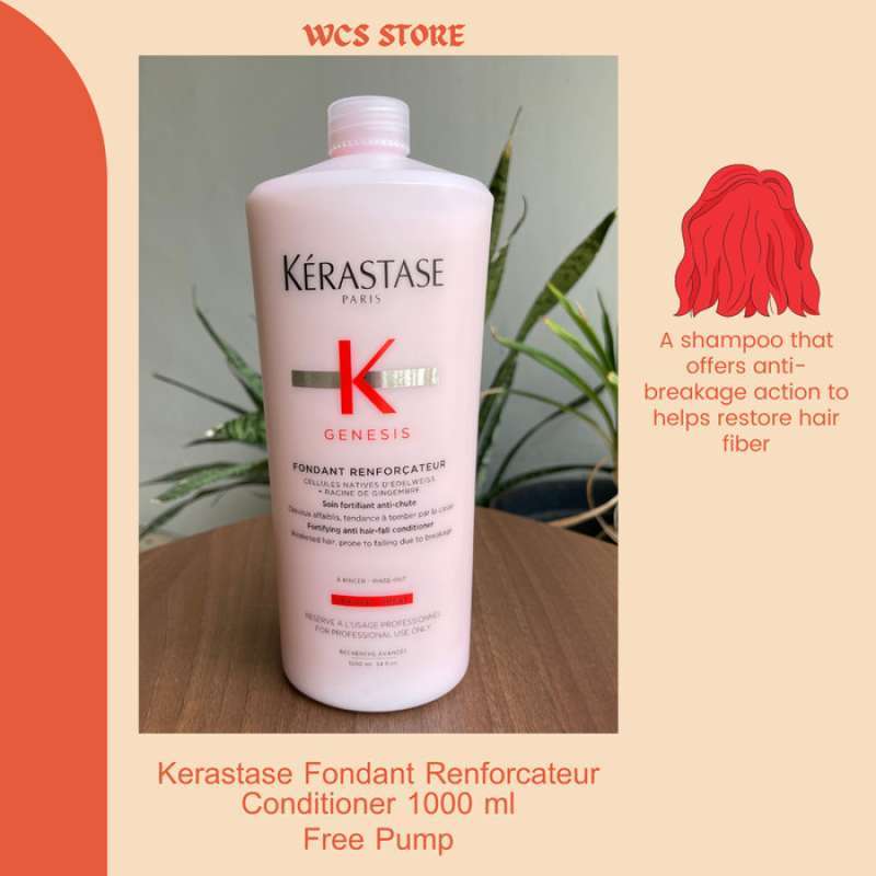 Promo KERASTASE Genesis Fondant Renforcateur Conditioner Anti Rontok ...