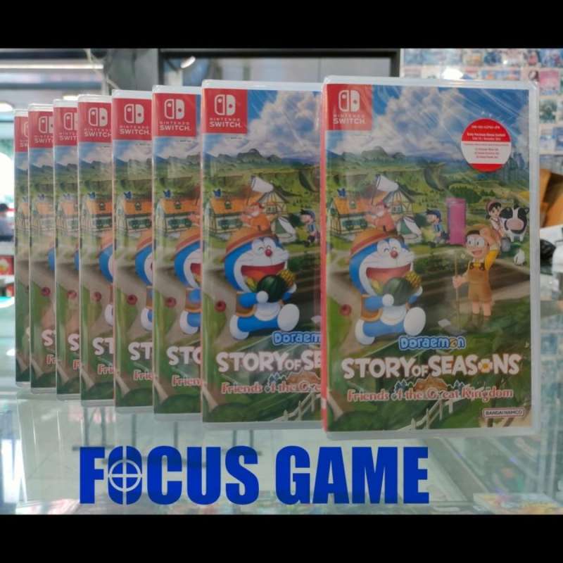 Jual Doraemon Story of Seasons Friends Of the Great Kingdom Switch ...
