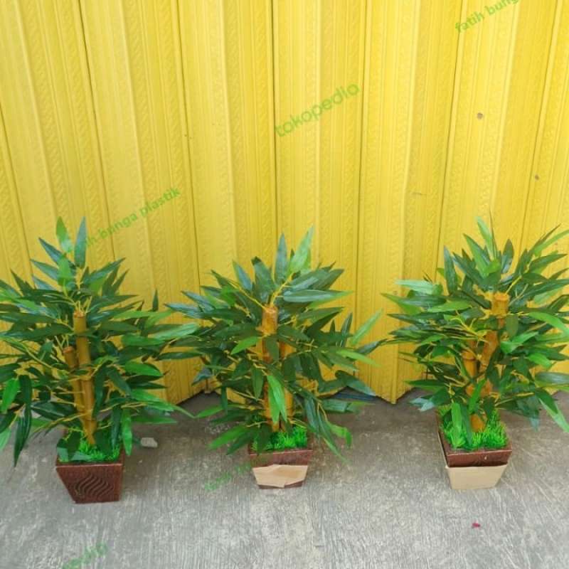 Promo BAMBU PLASTIK/BAMBU ARTIFICIAL/BAMBU BIAS/BUNGA PLASTIK/TANAMAN ...