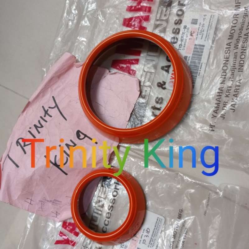 Jual Rim Speedometer dan Ampere Bensin Yamaha Fino FI Original-Orange ...