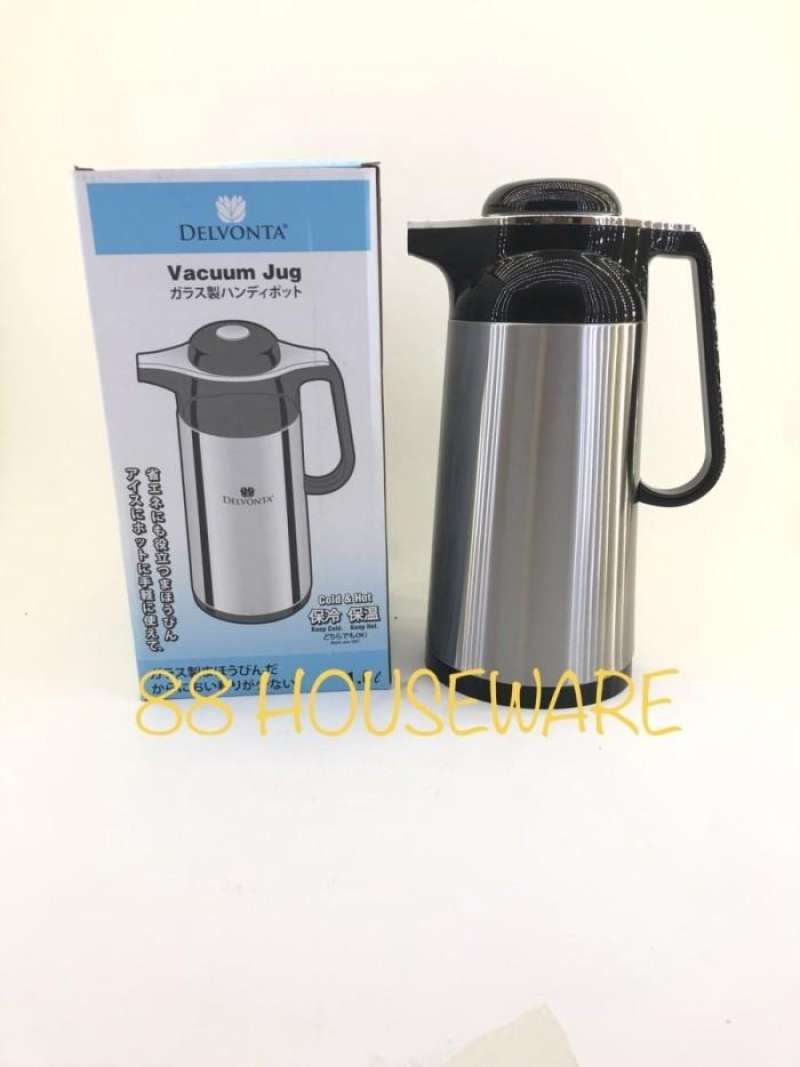 Jual VACUUM JUG DELVONTA TERMOS AIR PANAS 1 liter - 1LITER 1L ORIGINAL di Seller Shuma Store ...