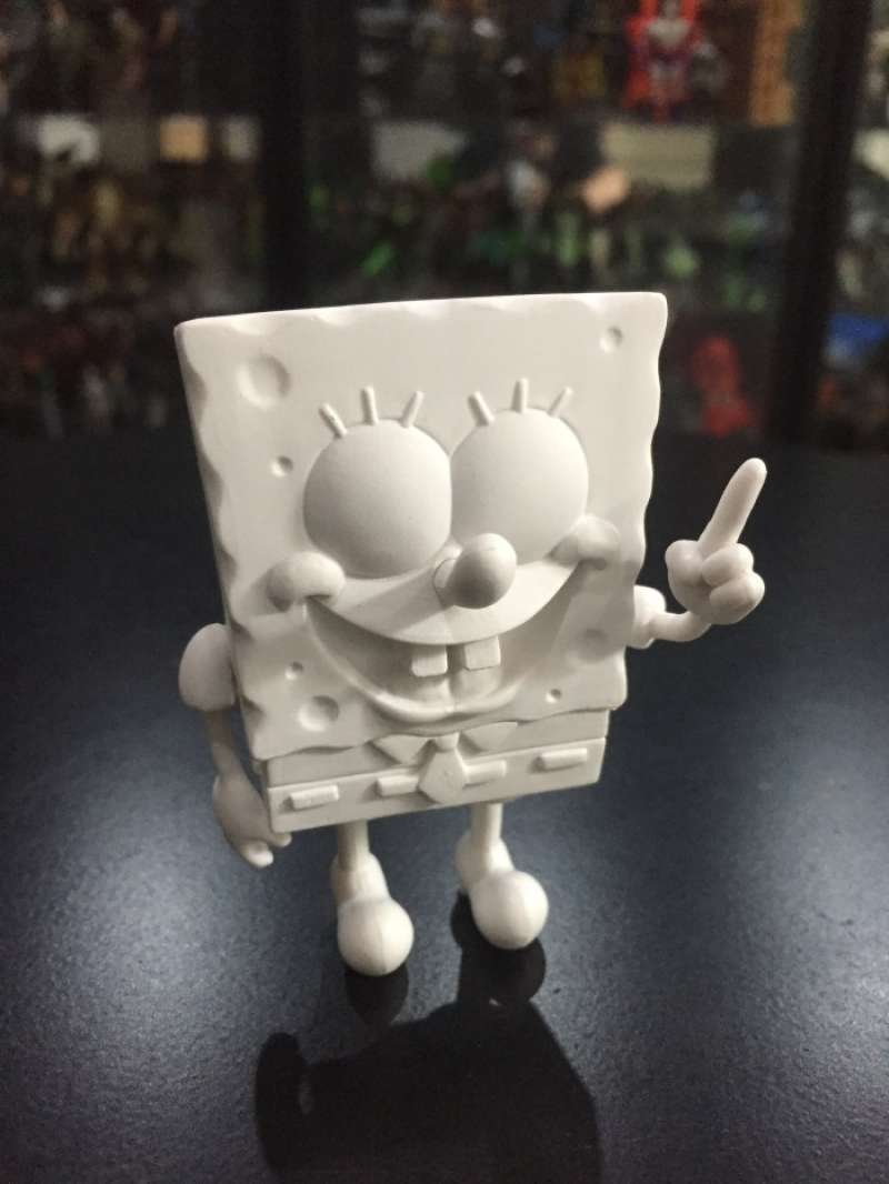Jual Nickelodeon SpongeBob Squarepants Mini Figure World DIY Pointing ...