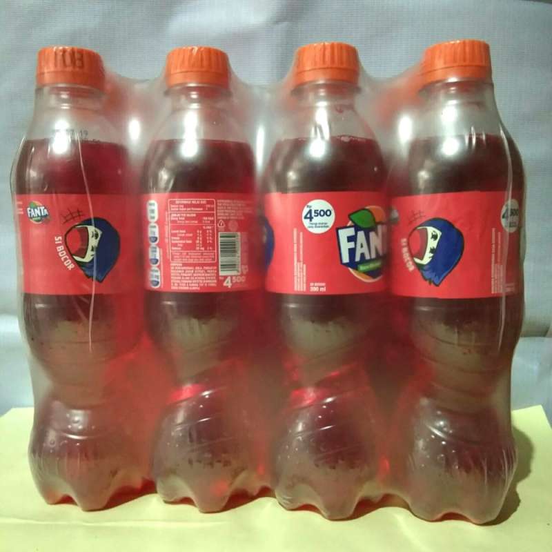 Promo Fanta Merah MInuman Bersoda Botol Plastik Pet - 390 ml (Kemasan ...