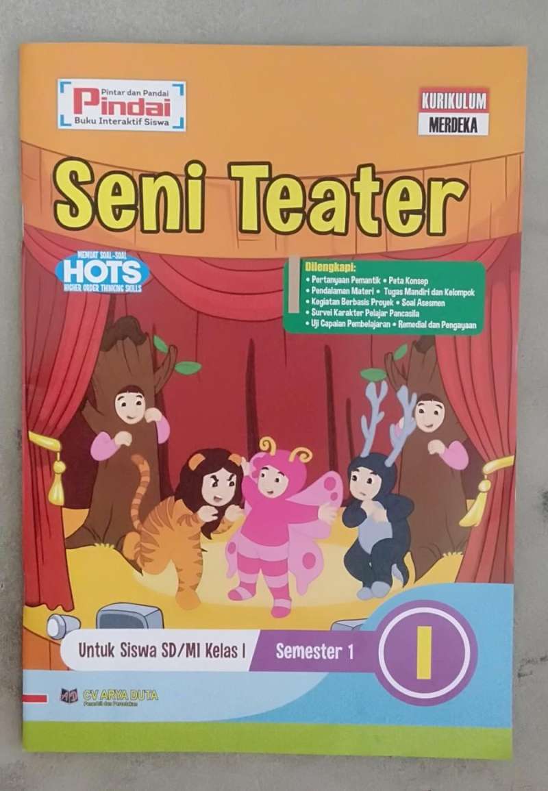 Jual Buku Lks Kurikulum Merdeka| Seni Teater Kelas 1 Sd/mi Semester-1 Di Seller Cv. Pustaka ...