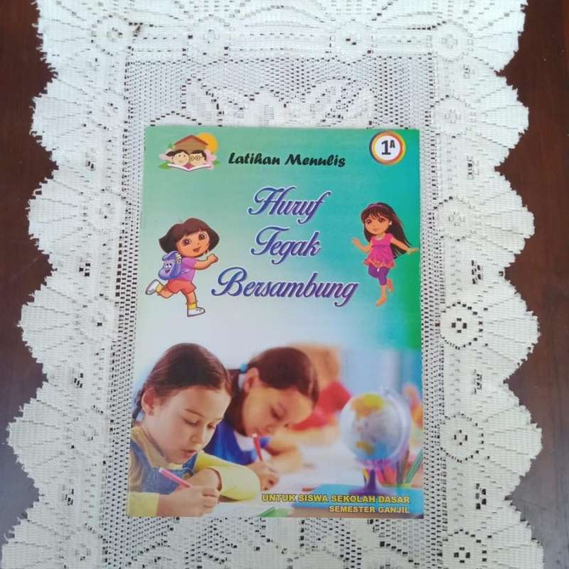 Jual Buku Latihan Menulis Huruf Tegak Bersambung Kelas 1-6 Sd - 6a Di ...