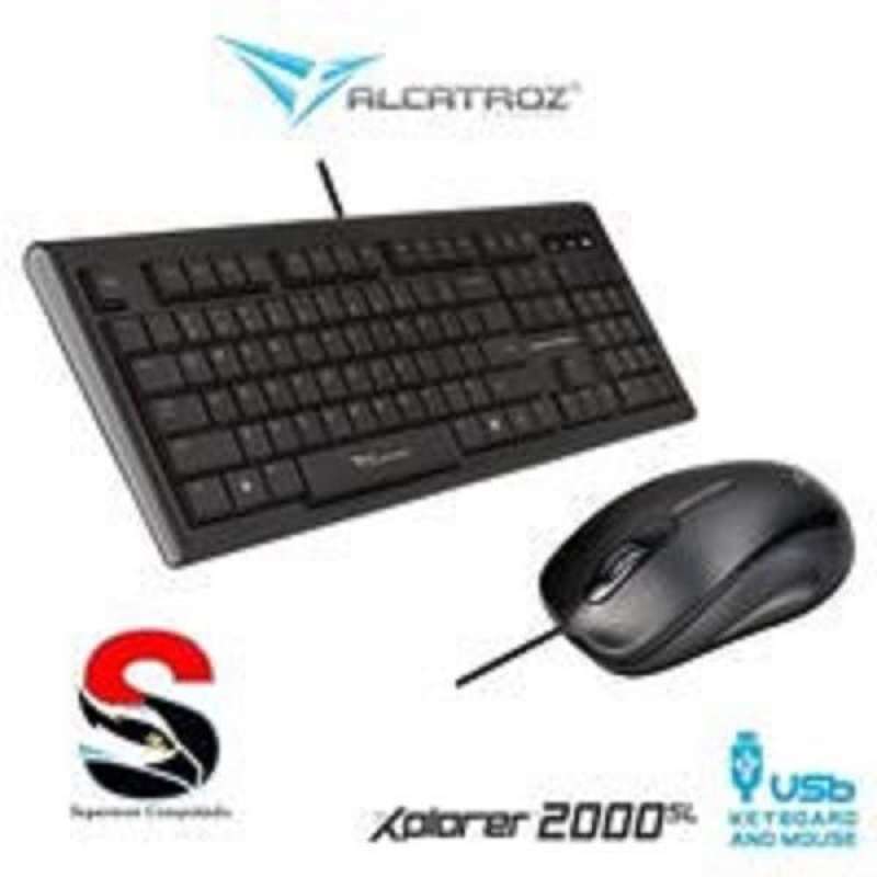 Jual Alcatroz Xplorer 2000sl Keyboard Mouse Combo Di Seller Sms ...