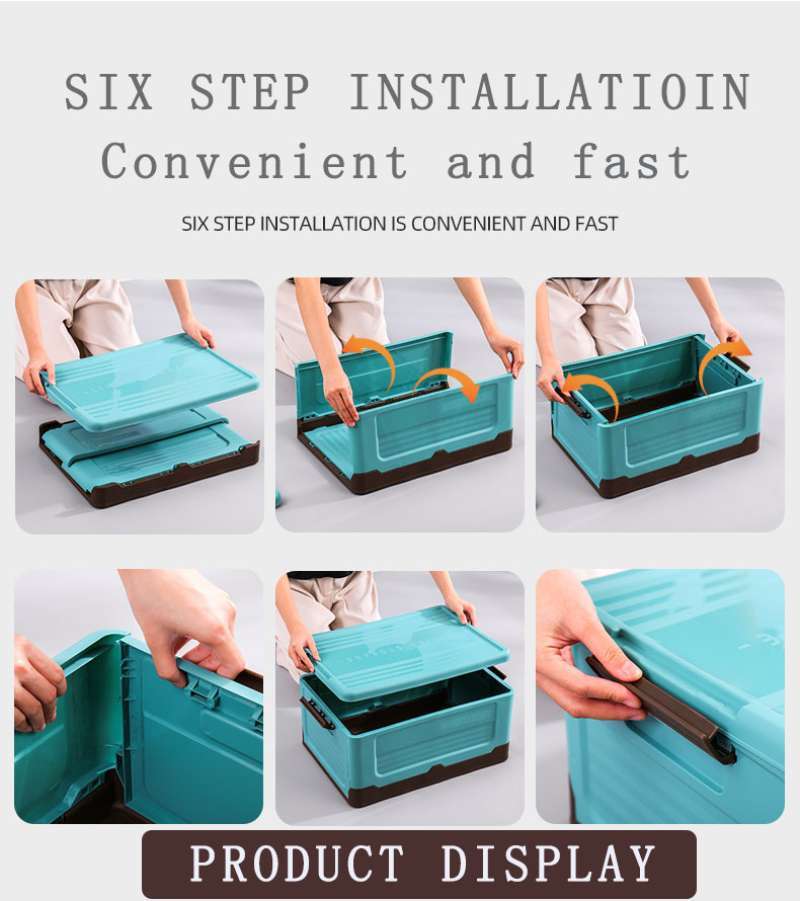 Promo Storage Box Lipat | Folding Container Box Tempat Baju/ Mainan ...