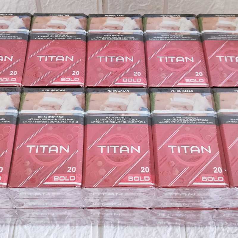 Promo Rokok Titan Merah Bold 20 Batang Diskon 11% Di Seller Toko Pniel2 ...