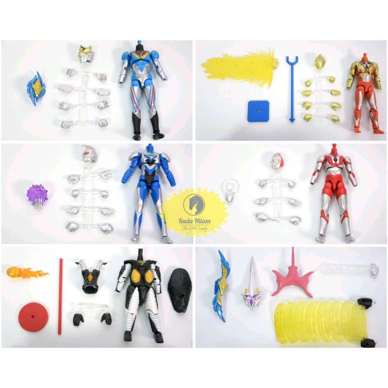 Jual Bandai Chodo Choudou Alpha Ultraman 4 Decker Dynamic Type Trigger ...