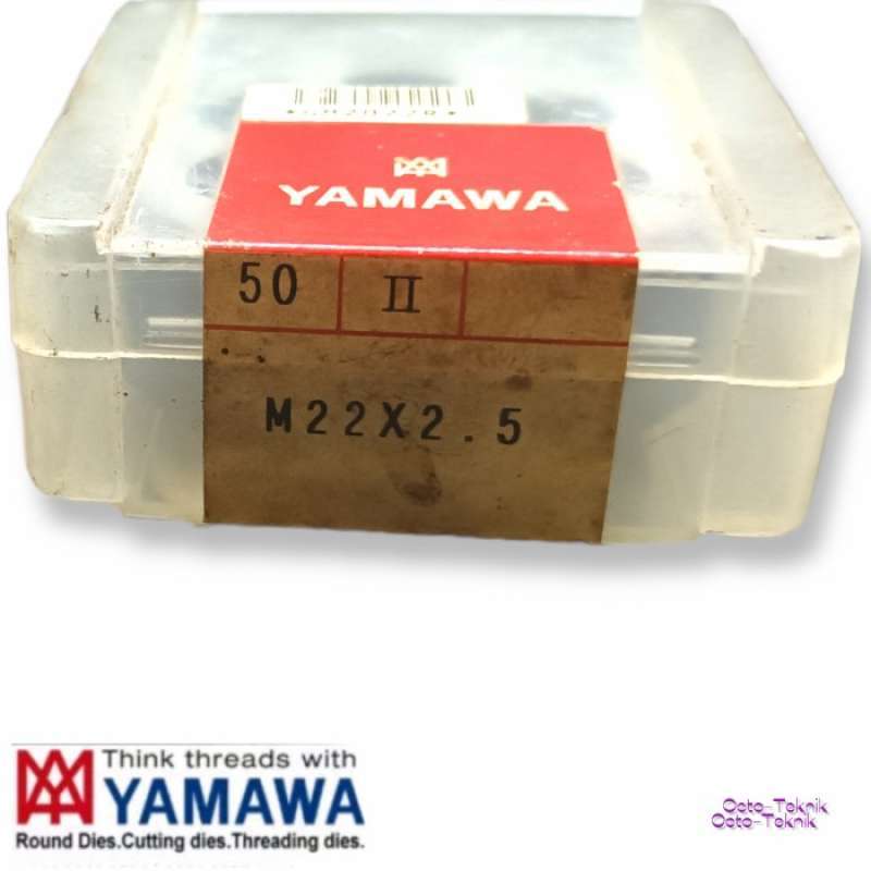 Promo Mata Senai Drat M22 × 2.5 Yamawa Mata Senai Drat Baut Yamawa Japan - Multicolor Diskon 23% ...