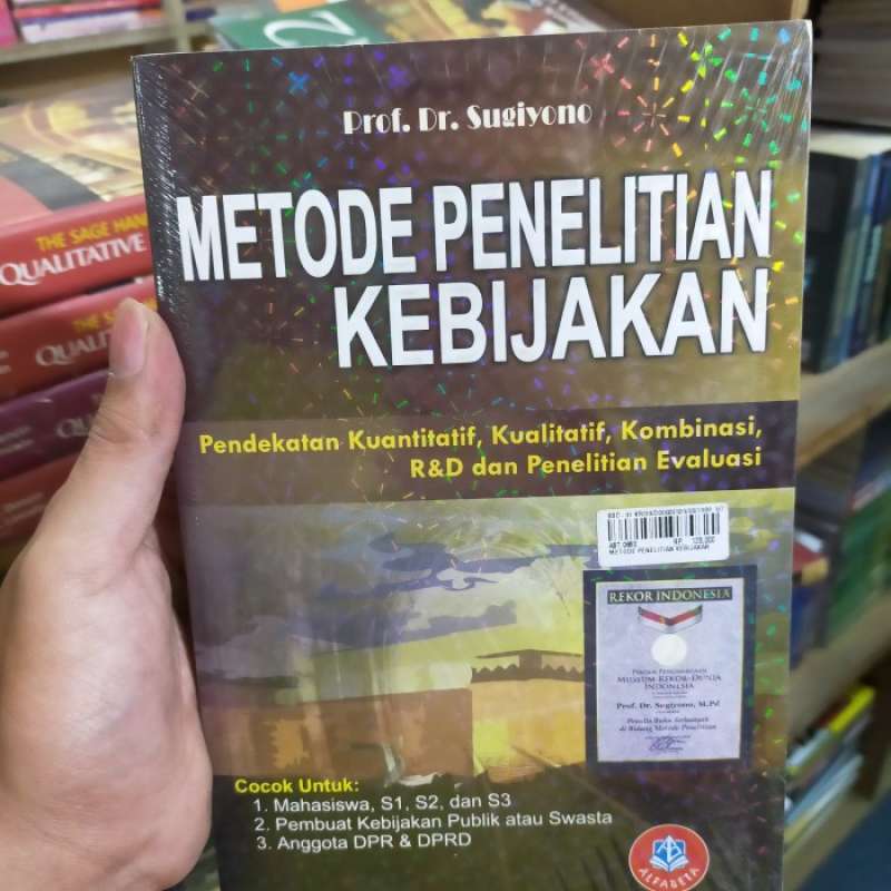 Promo buku metode penelitian kebijakan prof.sugiyono Diskon 23% di ...