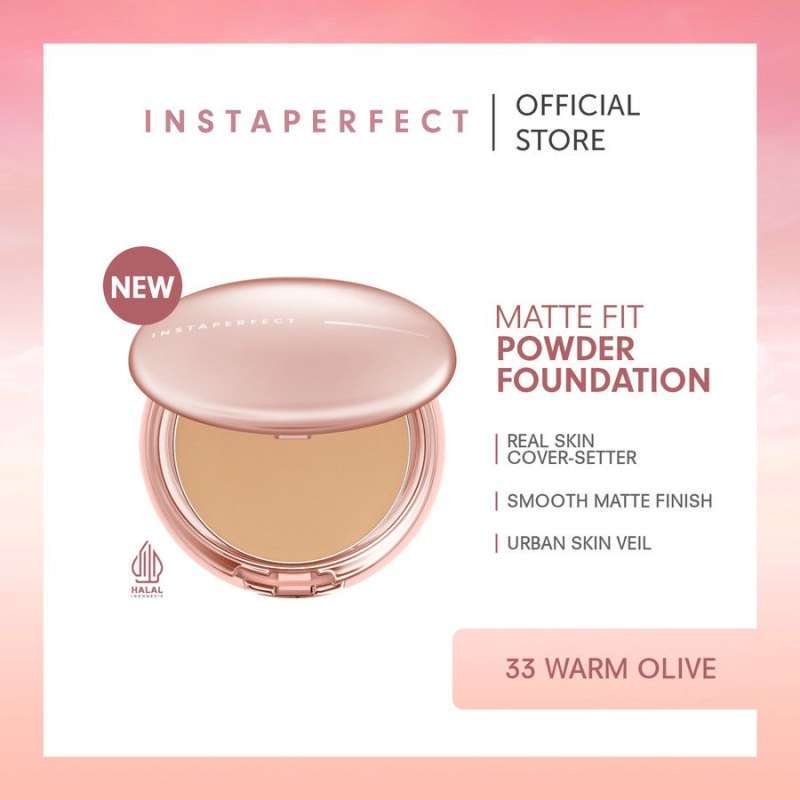 Jual Instaperfect Matte Fit Powder Foundation 13g - Bedak SPF 20 PA ...