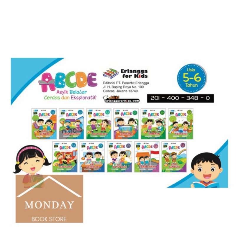 Jual Paket Abcde Usia 5-6 Tahun + File Rpph Di Seller Bane Store ...