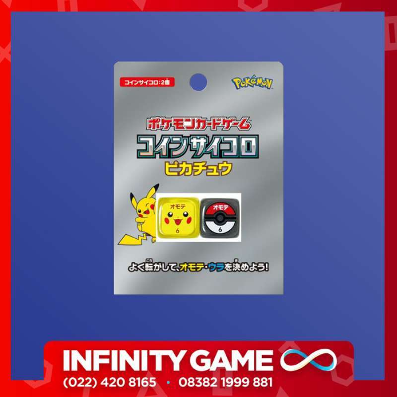Jual Dadu Pokemon / POKEMON CENTER 2023 PIKACHU POKEBALL SET OF 2 COIN ...