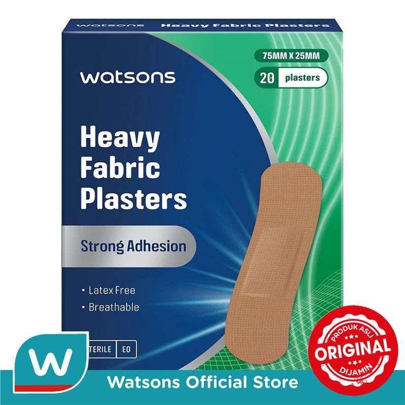 Promo Watsons Heavy Fabric Plaster 20S Diskon 16% di Seller WATSONS ...