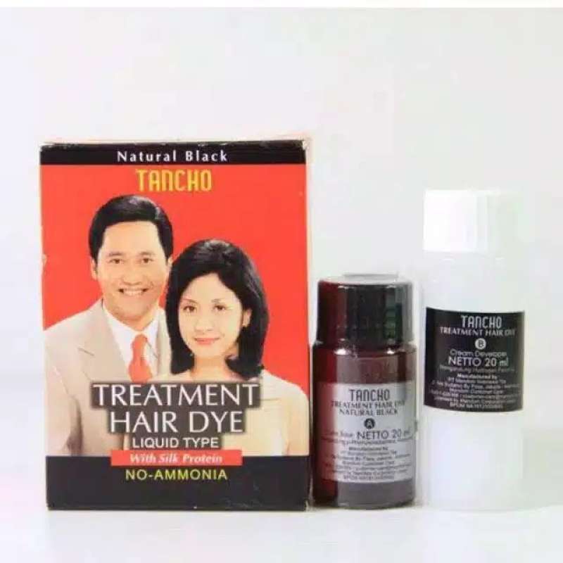 Jual Tanco Semir Rambut Treatment Hair Dye - Cat Rambut Tancho 20ml ...