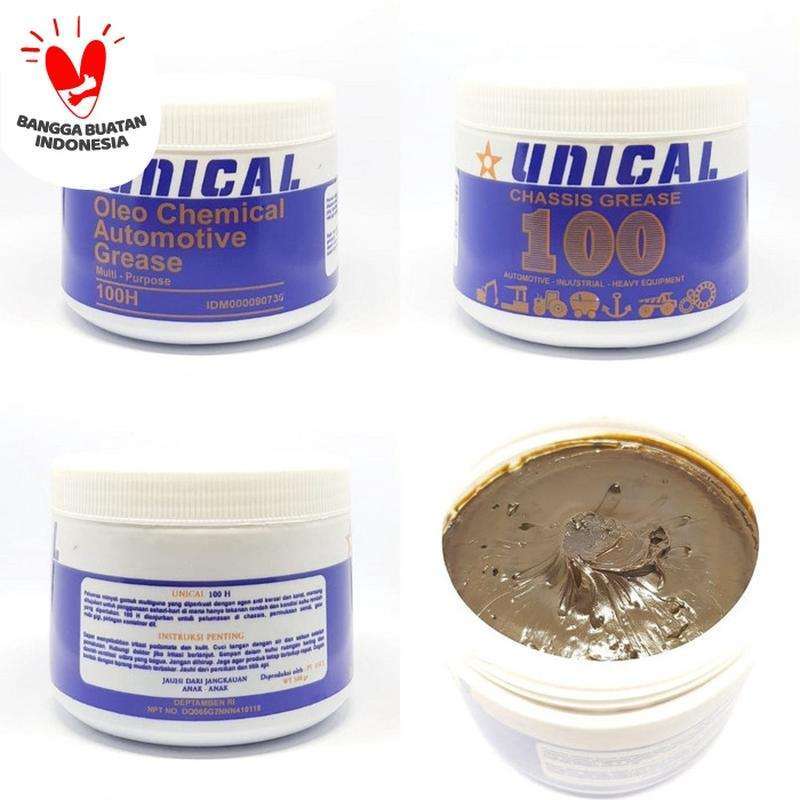 Jual Unical 100 H Chassis Grease 500Gram di Seller Unical Grease ...