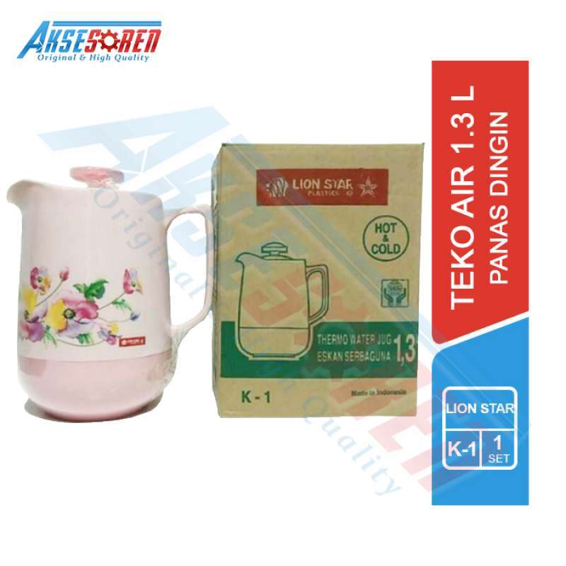 Jual Thermo Water Jug Lion Star [1.3/2.1 Liter] / Teko Air Minum / Teko Air Panas Dingin / Teko ...