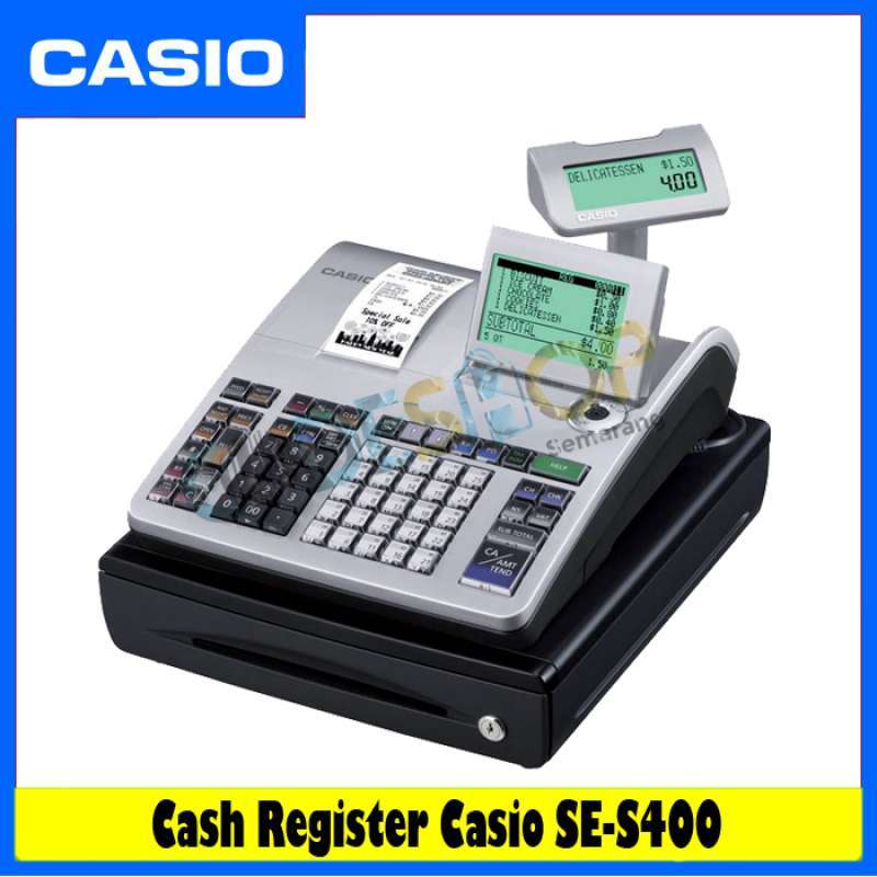 Jual Mesin Kasir Casio SE S400 - Casio SES400 di Seller Codeshop ...