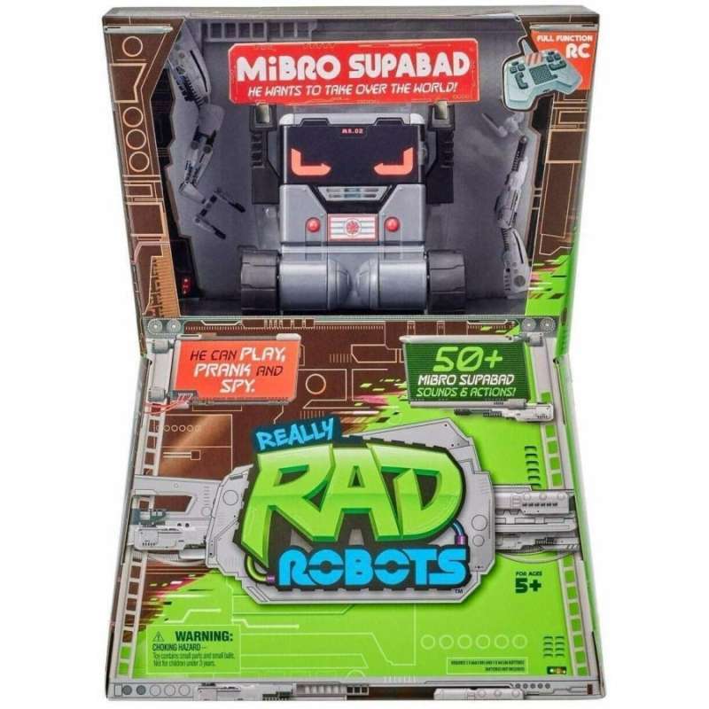 Jual Really Rad Robots - Mibro Supabad Remote Control Rc Robot Hot Toy ...