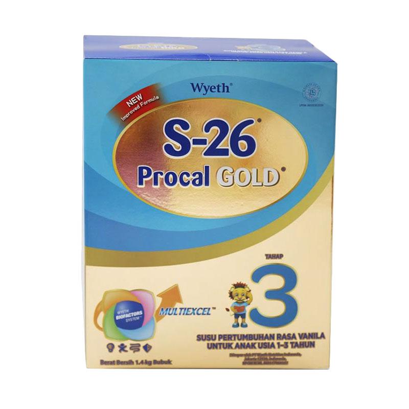 Jual Rekomendasi Seller Wyeth S26 Procal Gold Tahap 3 Vanila Susu ...