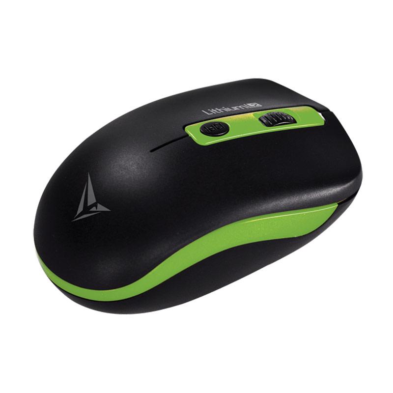Jual Alcatroz Lithium L2 Wireless Mouse - Black Green di Seller Zen ...