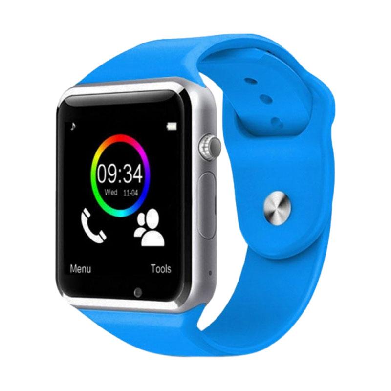 Jual Onix AlphaCore U10 Titanium Finish Smartwatch - Blue di Seller ...