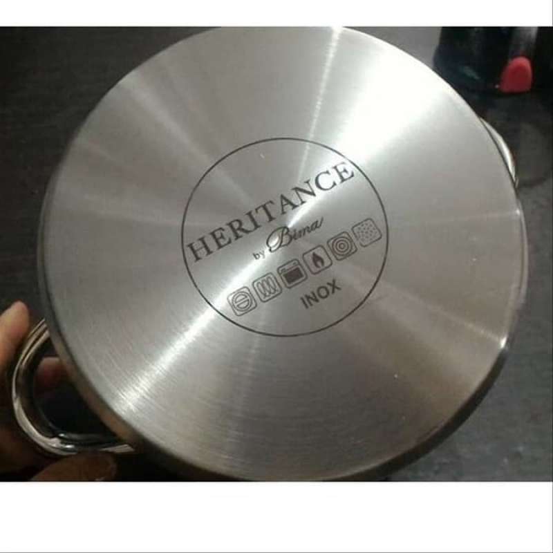 Jual BIMA Heritance Prolite Saucepot 16 cm | Panci Induksi Stainless ...