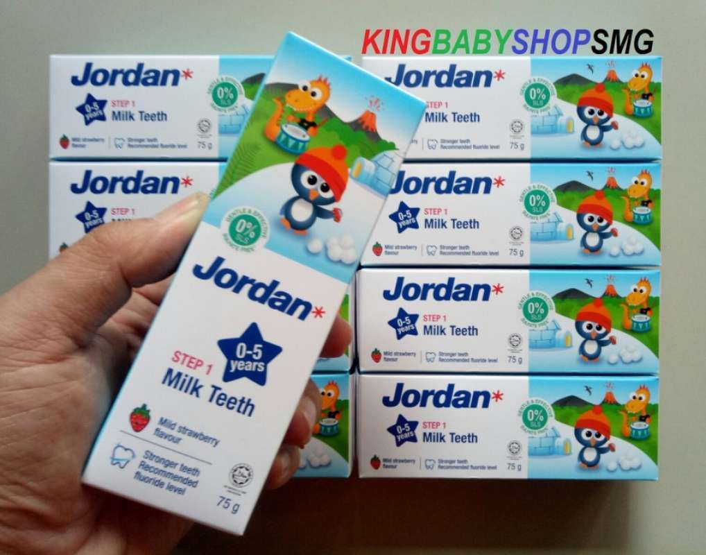 Jual JORDAN KIDS TOOTHPASTE MILK TEETH STEP 1 (0-5 YEARS) 75G di Seller ... Jual JORDAN KIDS TOOTHPASTE MILK TEETH STEP 1 (0-5 YEARS) 75G di Seller ...
