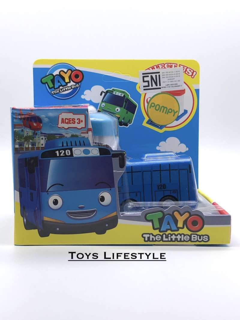 Promo Mainan Anak Mobil Bus Tayo The Little Bus (Tayo, Rani, Rogi, Gani) di Seller Toys ...