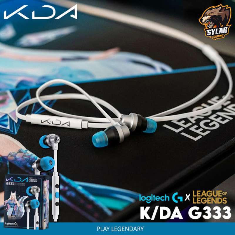 Jual Logitech G333 KDA League of Legends Gaming Earphones di Seller ...