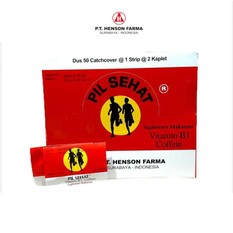 Promo Pil Sehat Box Isi 50 Strip Suplemen Kebugaran Tubuh Diskon 40% Di ...