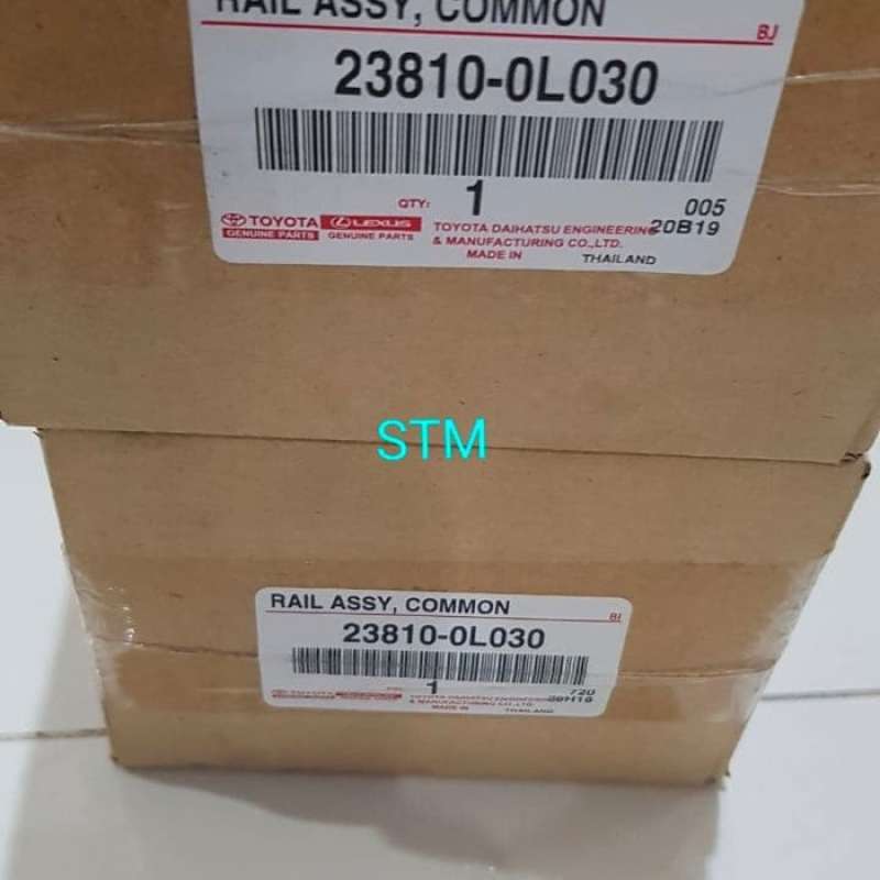 Jual Commonrail Assy Innova-Hilux-Fortuner Asli 23810-0L030 (Kode 009 ...