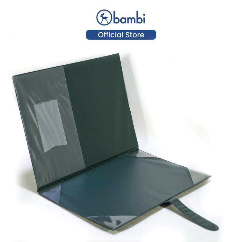 Jual Bambi Map Dokumen Keeper A4 Sablon Logo 3x8cm KantongLabel Custom ...