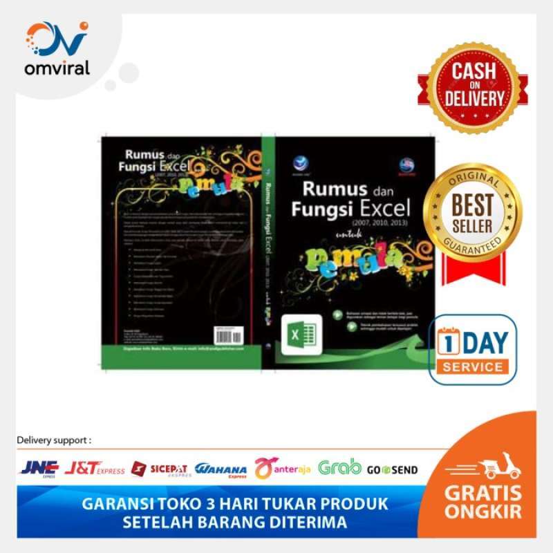 Jual Buku Rumus Dan Fungsi Excel (2007,2010,2013) Untuk Pemula Di Seller Omviral - Satriamekar ...