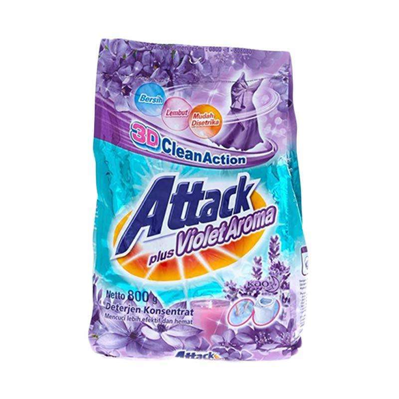 Jual Attack Plus Violet Aroma Detergent Sabun Cuci [800 g] di Seller ...