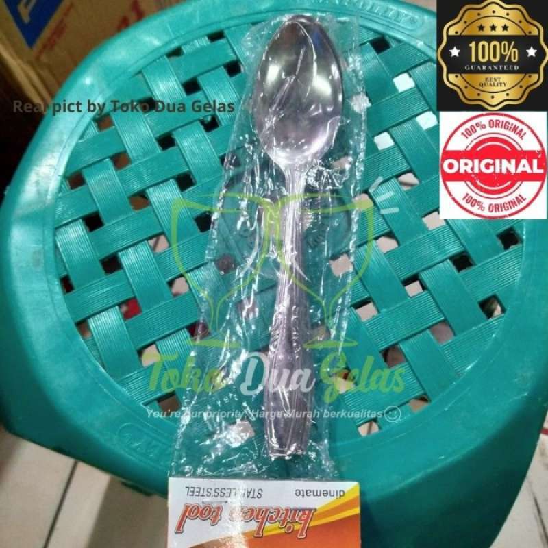 Jual Sendok Makan Stainless Steel Tebal/Berkualitas/Besi aman untuk ...