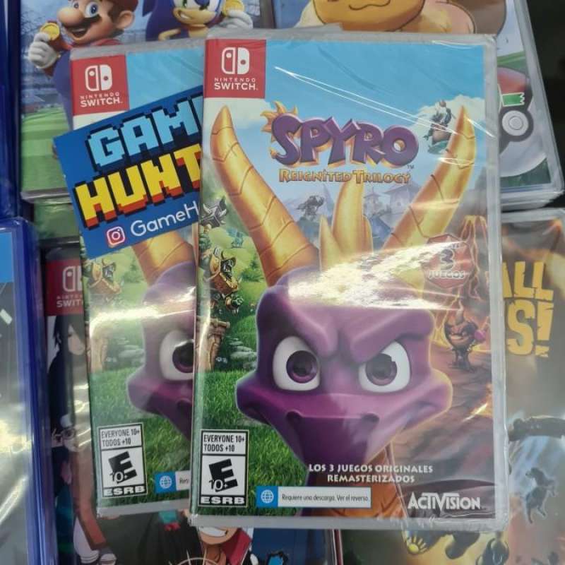Jual Nintendo Switch Spyro Reignited Trilogy di Seller GameHunter ...