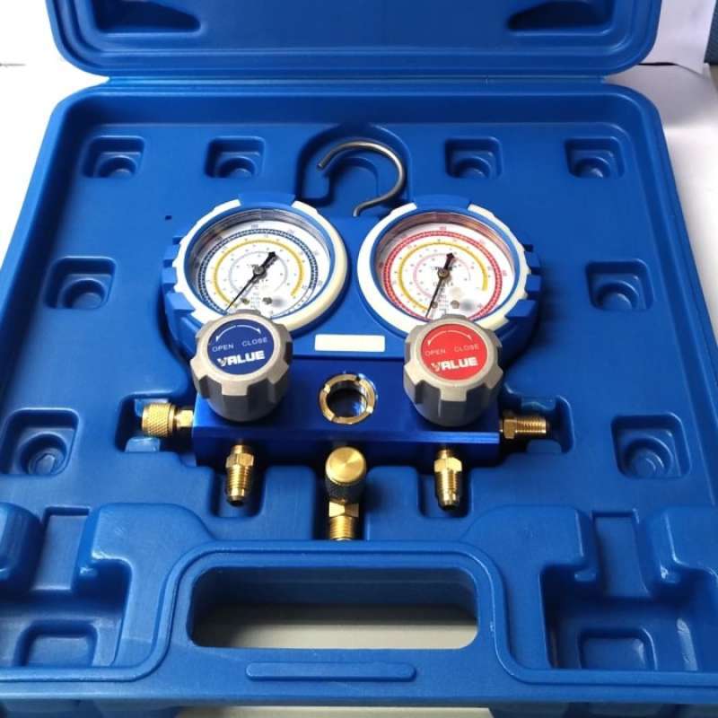 Jual SPECIAL MANIFOLD GAUGE SET/ANALYZER AC R32,R22/VALUE di Seller ...