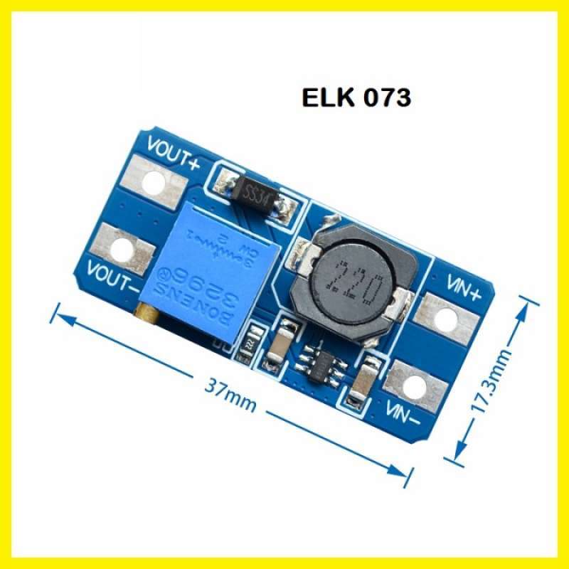 Jual MODUL MT3608 DC STEP UP BOOST CONVERTER MODULE MINI 28V 2A BOOSTER ...