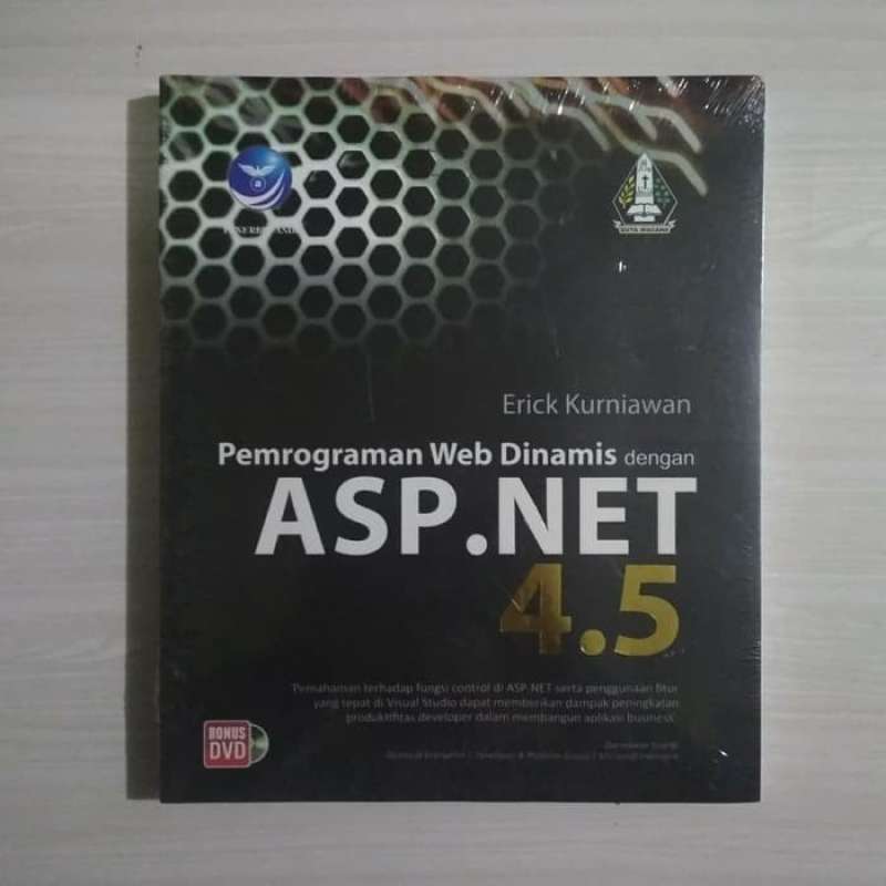 Jual Buku Pemrograman Web Dinamis Dengan ASP.Net 4.5 (+DVD) di Seller Omviral - Satriamekar, Kab ...