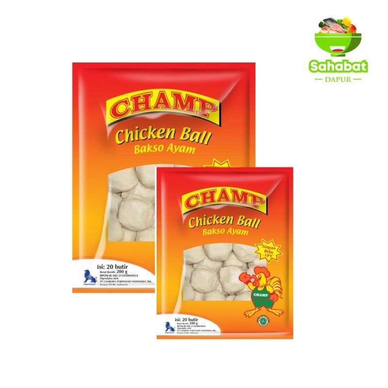 Jual Chicken Ball 500gr Champ / Frozen Food / Nugget - Sahabatdapur Di ...