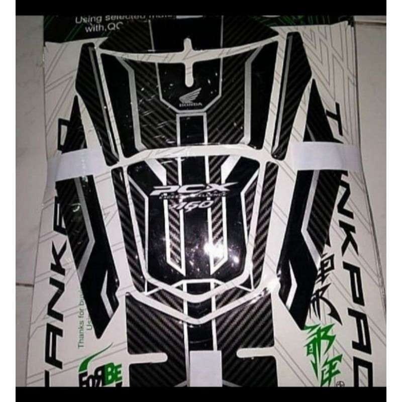 Promo sticker tankpad NEW HONDA PCX 160 carbon Diskon 13% di Seller ...