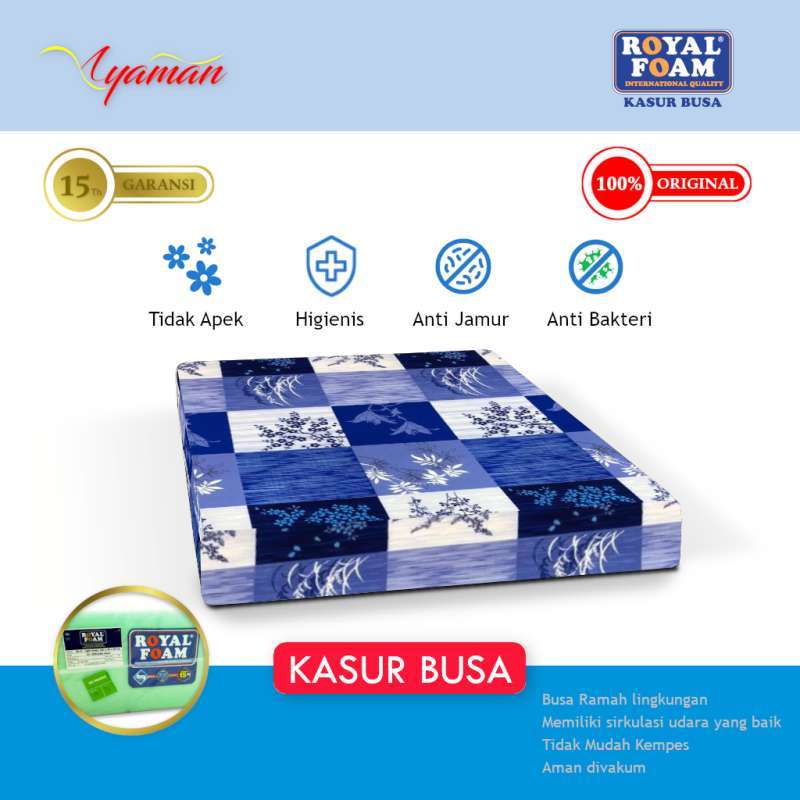 Jual Kasur Busa Royal Foam Garansi 15th Ii Tebal 20cm Di Seller Kasur ...