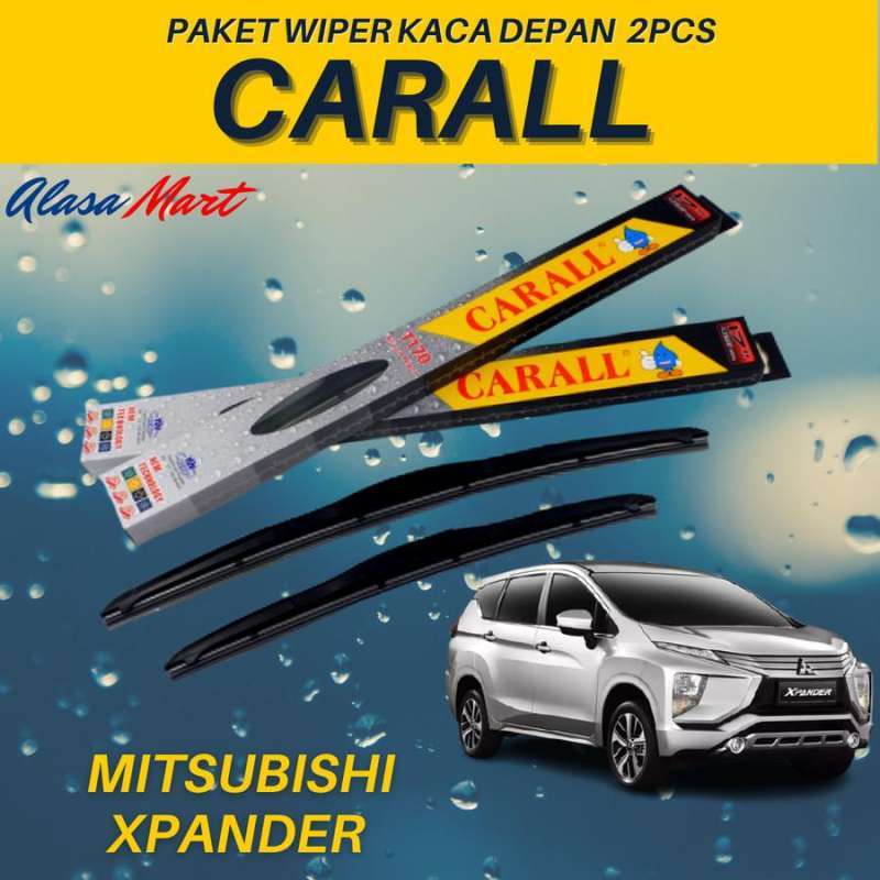 Jual Wiper Kaca Depan Mobil Mitsubishi Xpander Carall Premium Silicon ...