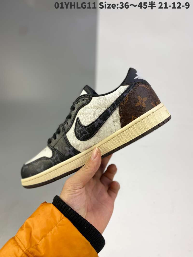 Jual Travis Scott X Fragment X Nike Air Jordan 1 Low Lv Low Top White ...