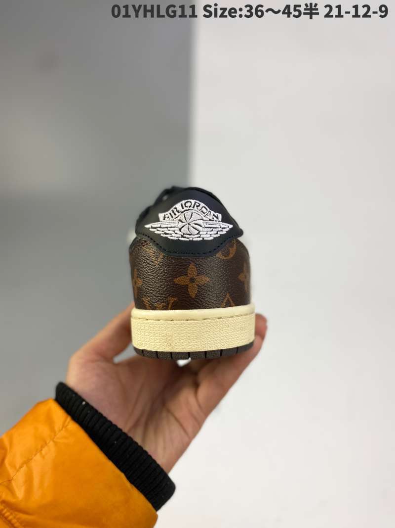 Jual Travis Scott X Fragment X Nike Air Jordan 1 Low Lv Low Top White ...