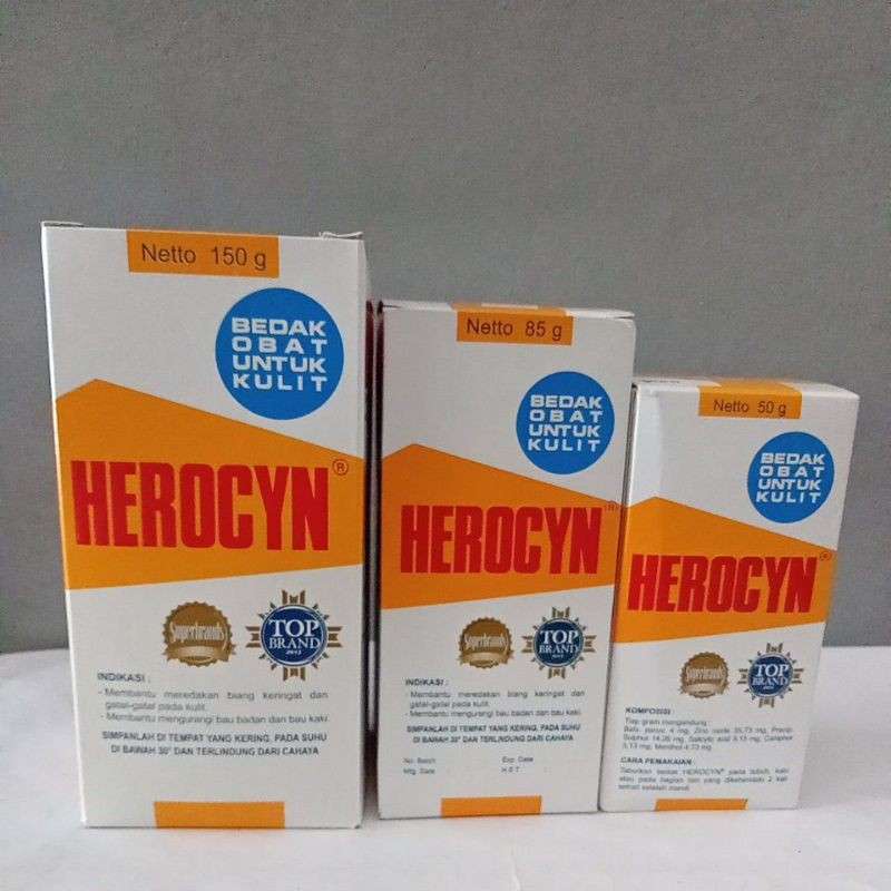 Promo Herocyn Herosin Herocin Herosyn Baby Powder Bedak Gatal Untuk ...
